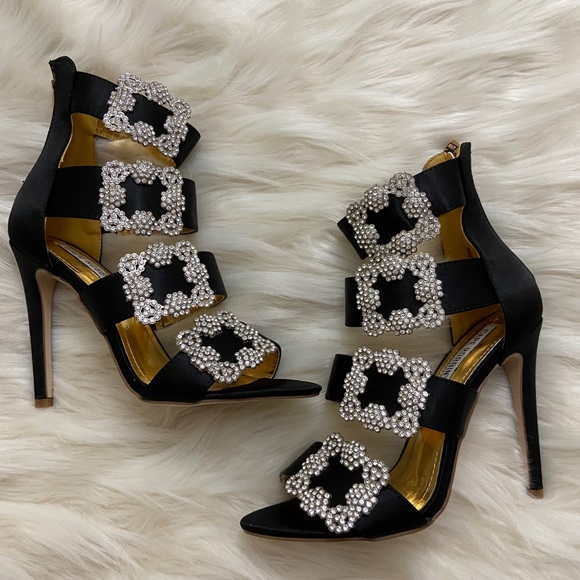 Fashion Nova | Shoes | New Fancy Black Heels | Poshmark